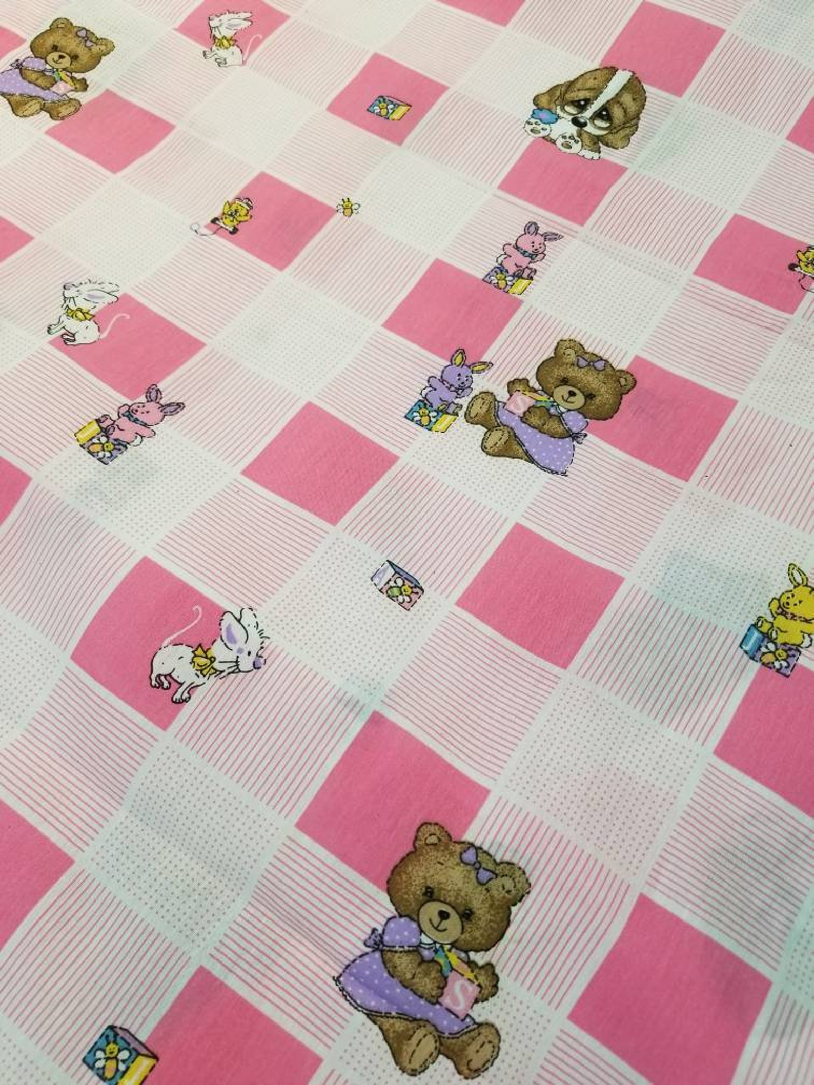 Cartoon Print Cotton Fabrics Usable for Children Clothing and Interior ...