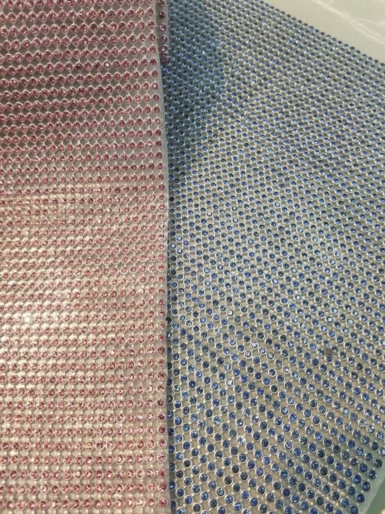 Rhinestone crystal sheets Full sheet. Size 46 x | Etsy