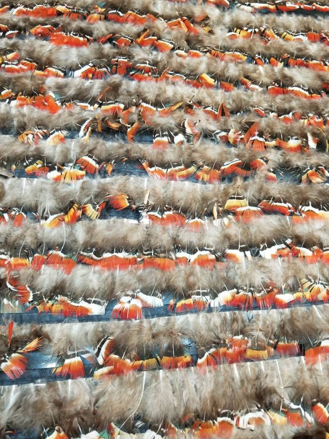 High Quality Beautiful Natural Feather Pheasant Feathers Fabric. Usable ...