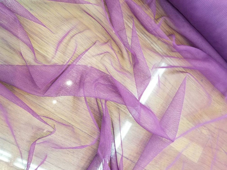 Super Fine Soft Purple Color Tulle/mesh 60 Wide Sold by | Etsy