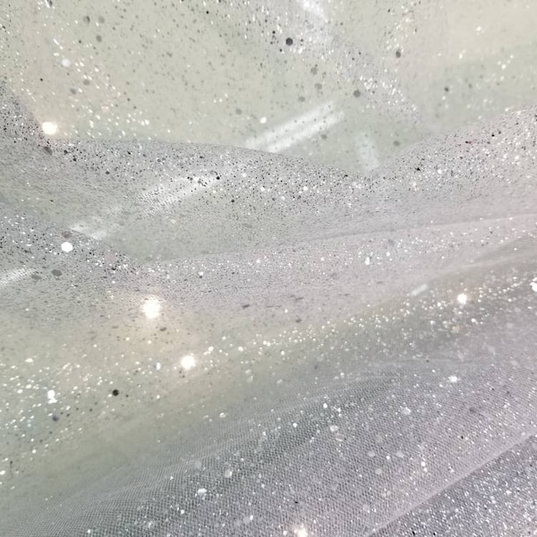 Glitter Sparkle Tulle Fabric - Etsy