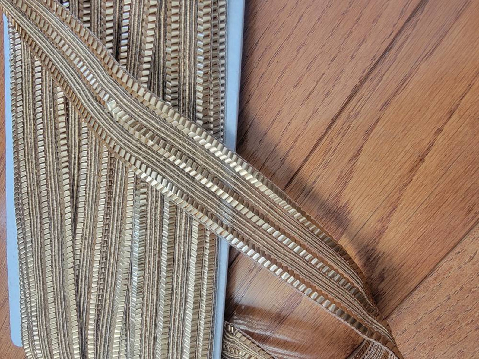 Gold Trim 1.5 Inches Wide Usable for Edges Finishing - Etsy