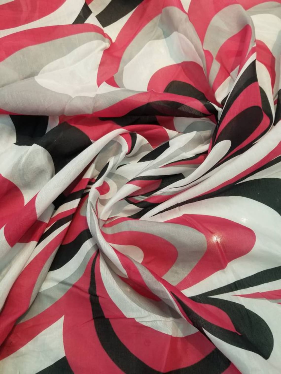 Soft and Smooth Cotton Printed Fabric 54 Wide. Designer | Etsy