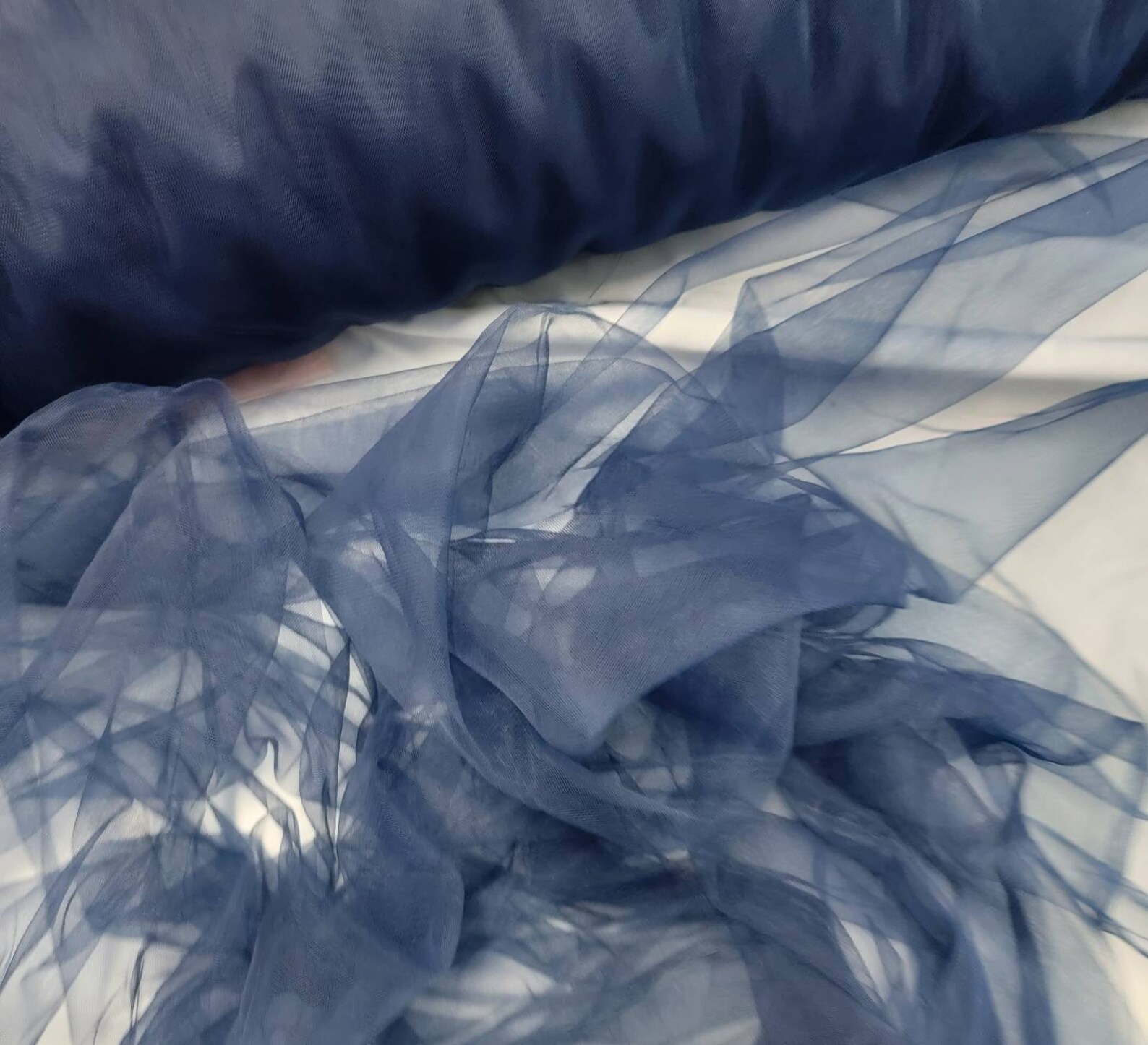 Super Fine Soft Navy Blue Color Tulle/mesh 60 Wide Sold - Etsy