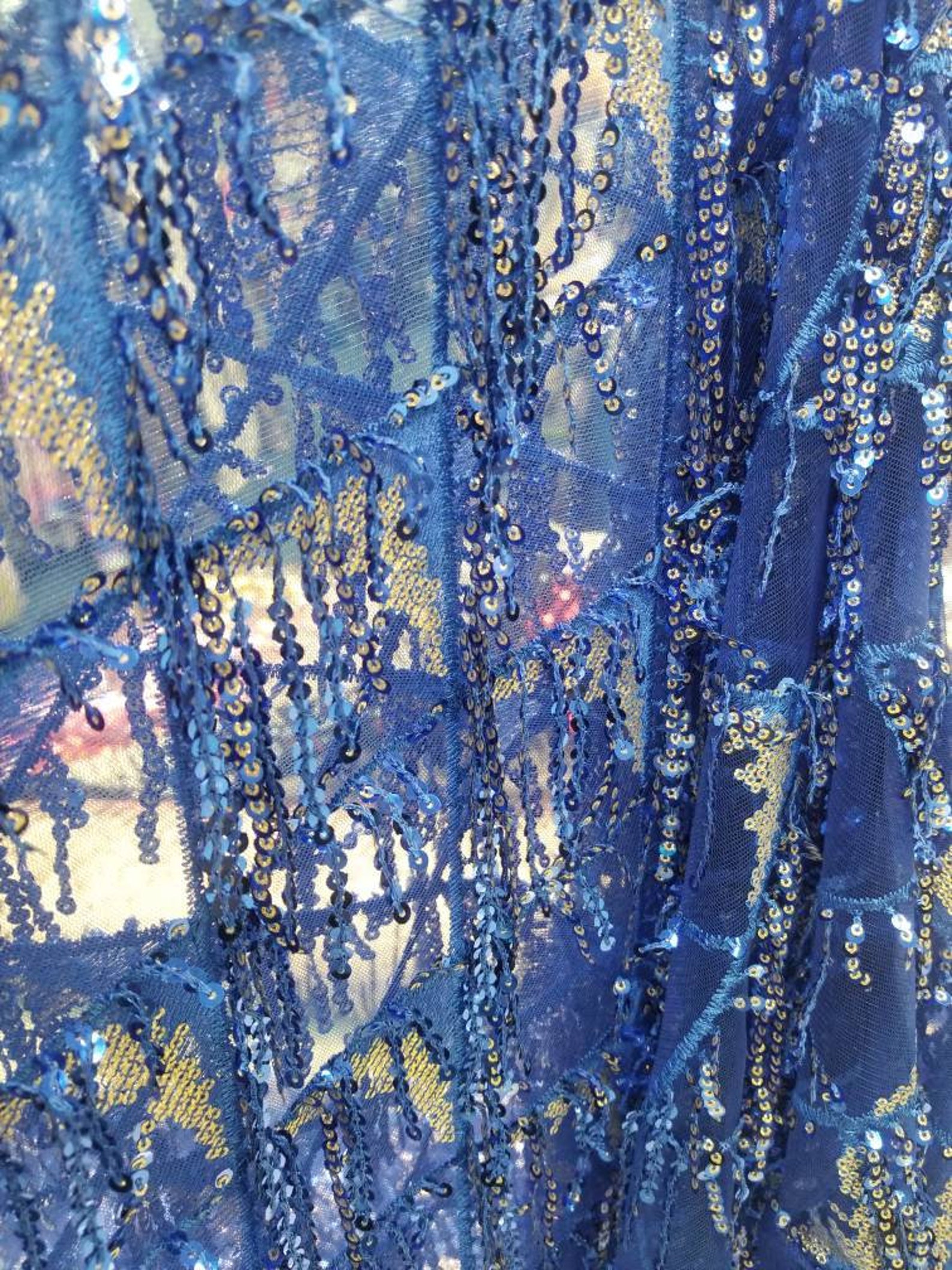 Fringe Hanging Lace Fabric Usable for Apparel Accessories and Interior ...