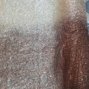 Ambre Glitter Metallic Fabric Usable for Decoration and Apparel. 58 ...