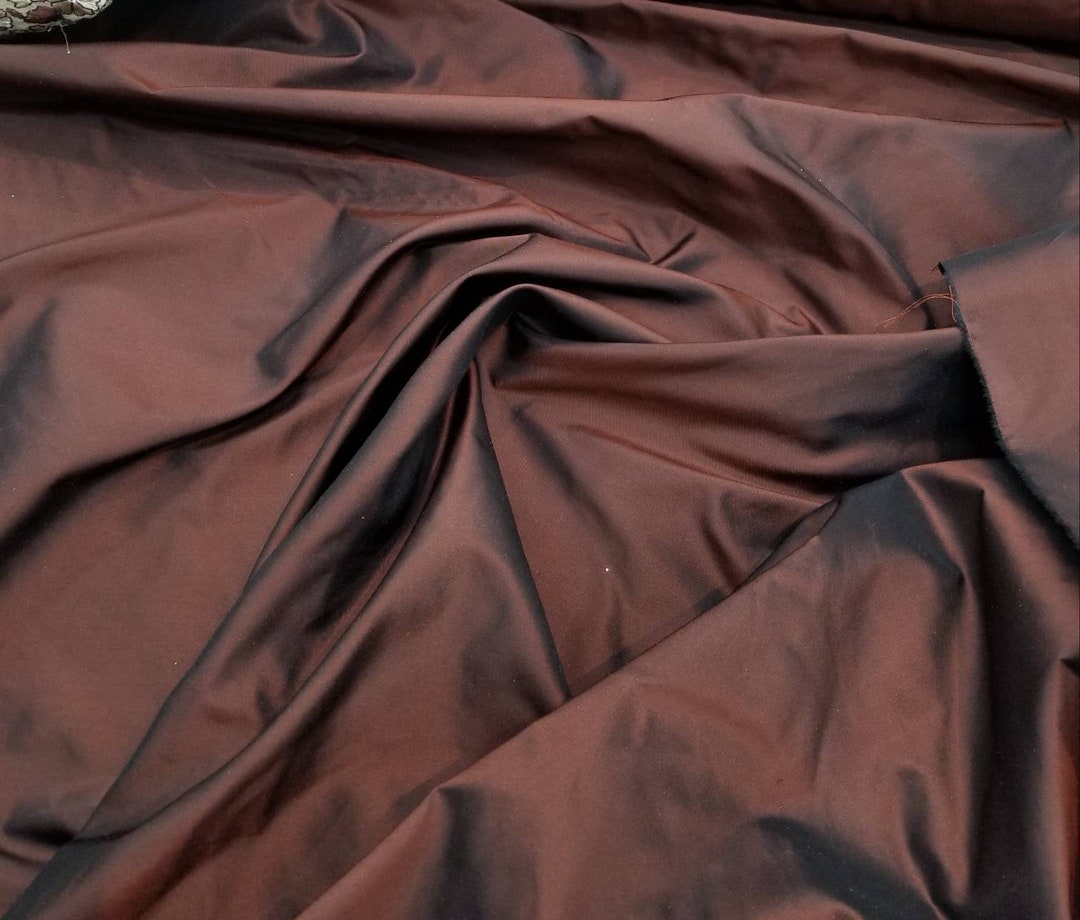 Maroon a Dark red color silk Taffeta. 54" Wide. Taffeta is a Crisp ...