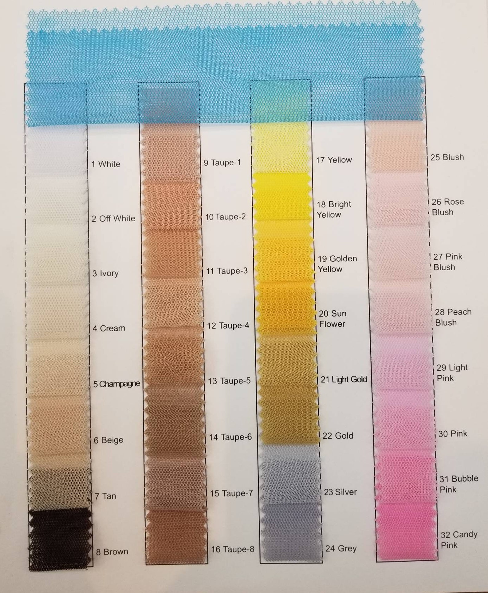 Super Fine Soft off White Color Tulle/mesh 60" Wide Sold by the Yard ...