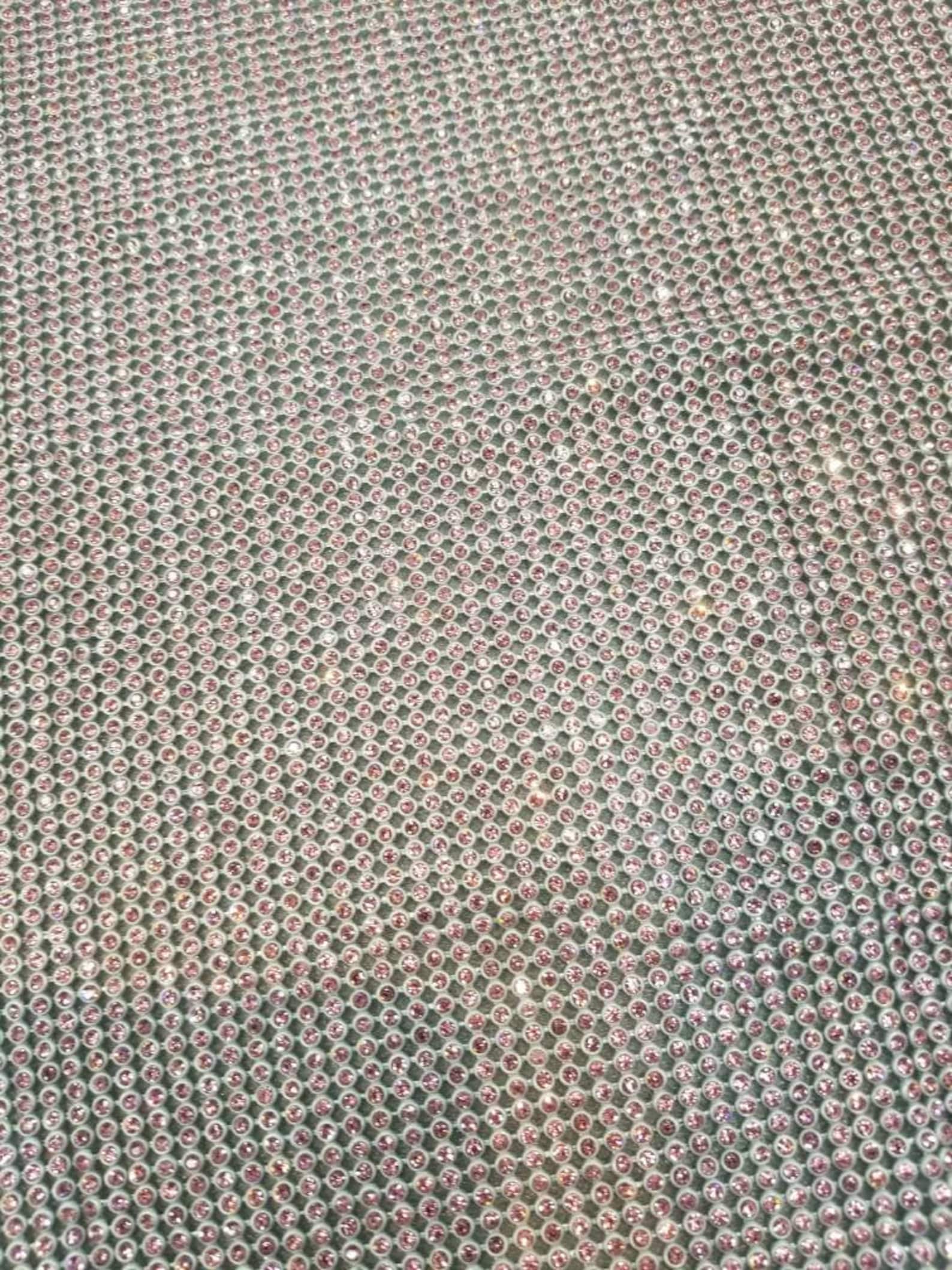 Rhinestone sheets rhinestones fabric rhinestones mesh. Full | Etsy