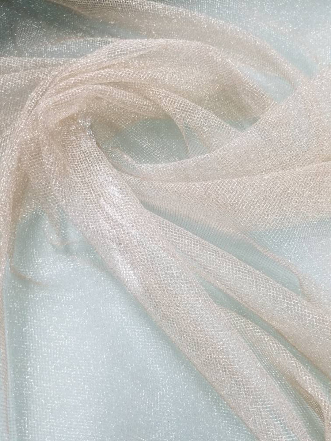 Metallic Gold Netting Soft Tulle Fabric Usable for Apparel,accessories ...