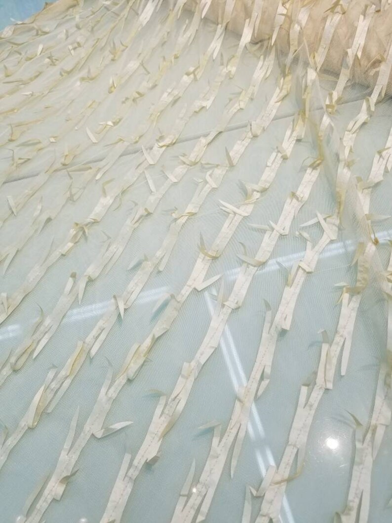 Super Fine Soft Ruffle Design Mesh/tulle Fabric. 60 Wide - Etsy