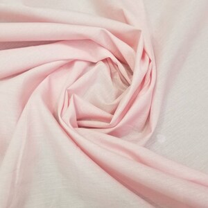 Pink Color Poly Cotton Fabric Usable for Apparel Accessories and ...