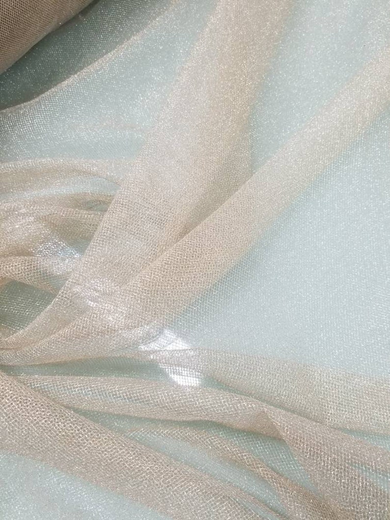 Metallic Gold Netting Soft Tulle Fabric Usable for - Etsy