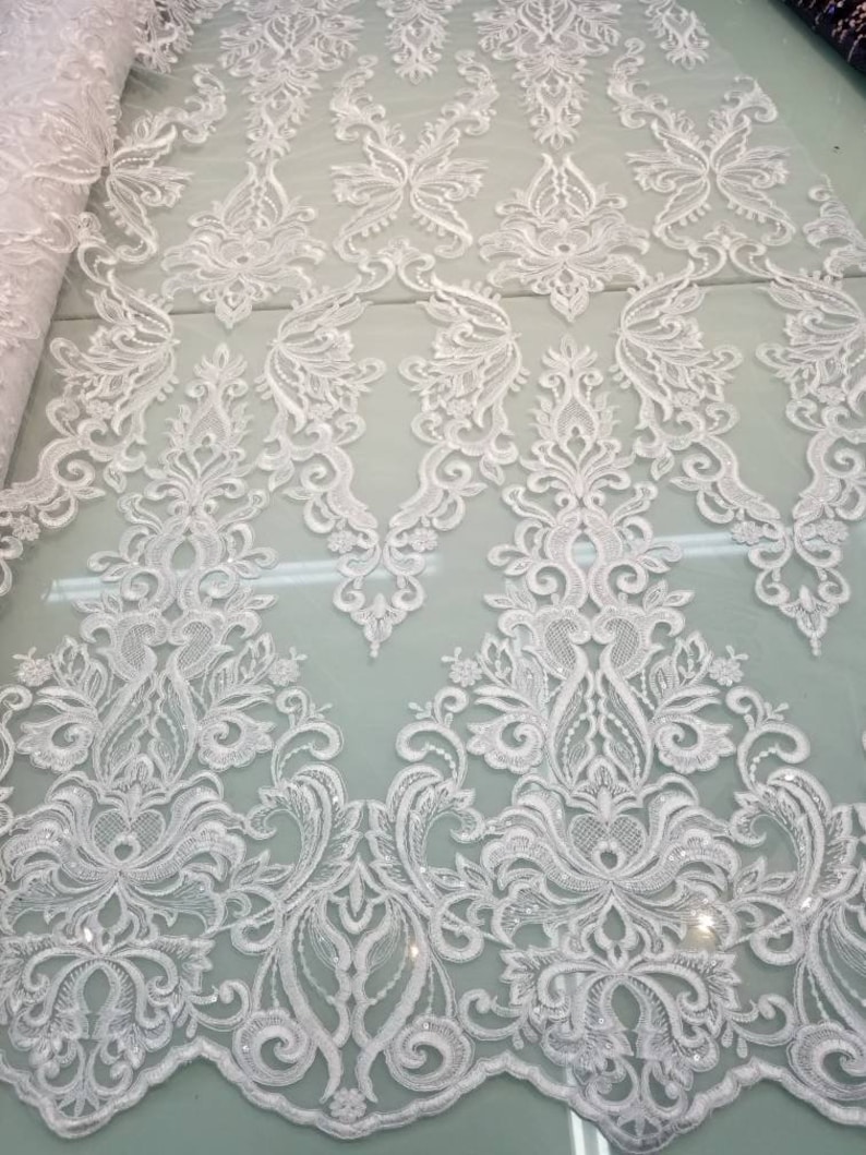 White Color Cording My Lady Chantelle French Lace Designed for | Etsy