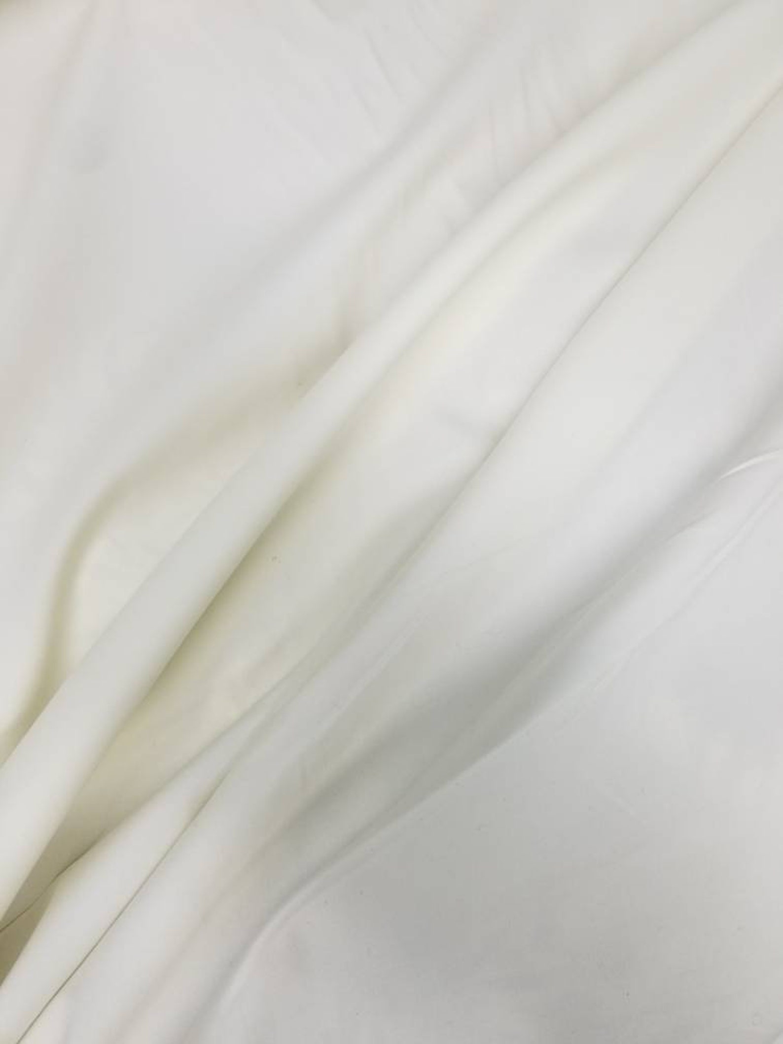 Off White/ Ivory Stretch Cotton Satin Fabric Cotton Satin - Etsy