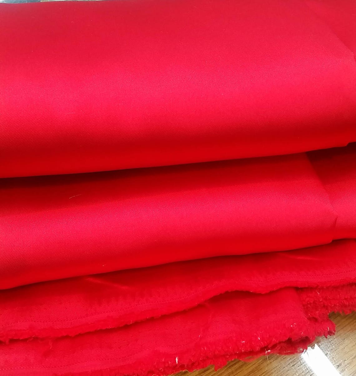 Red Mikado/zibelline Fabric. 60" Wide Mikado Fabric is a Unique Blend ...