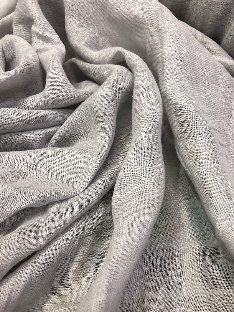 Light Grey Linen - Etsy