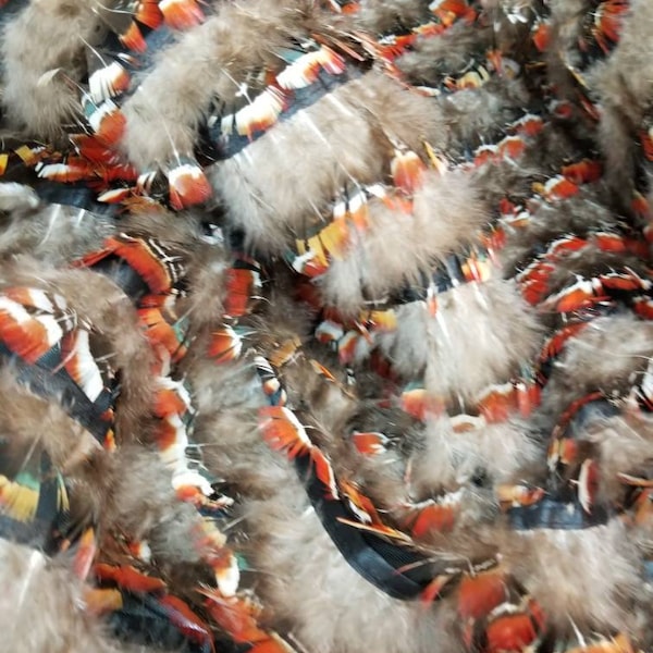 Feather Fabric - Etsy