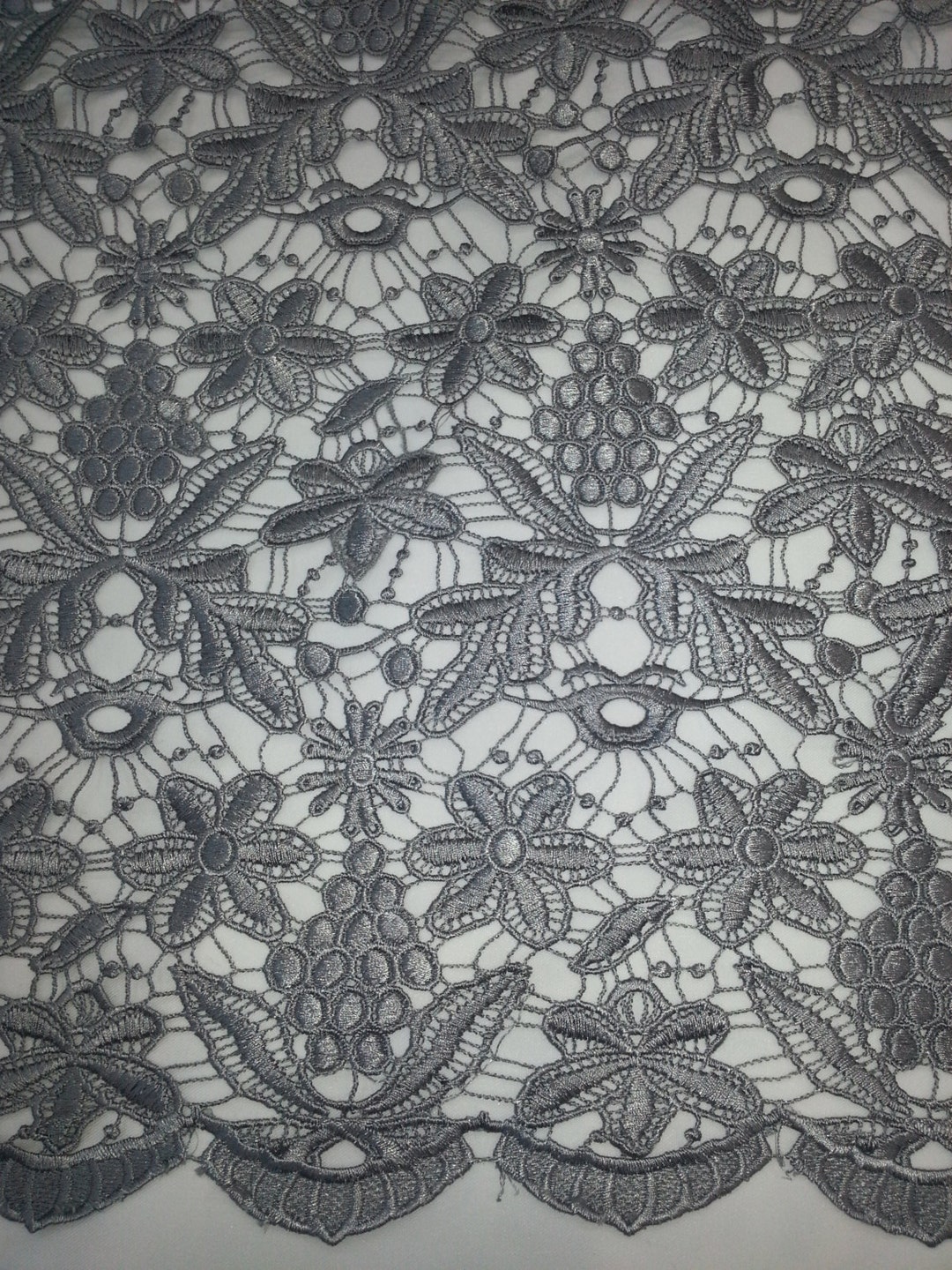 Embroidered Lace Fabric for Wedding Lace Bridal Elegant Dress French ...