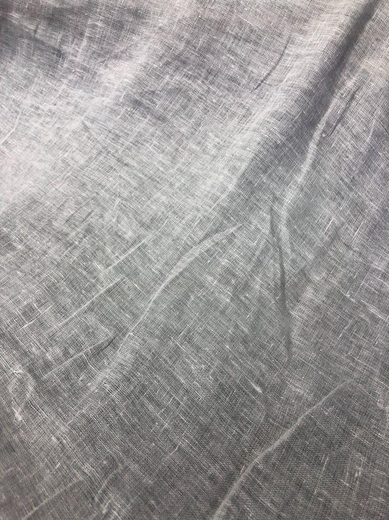 Light Grey Linen | Etsy