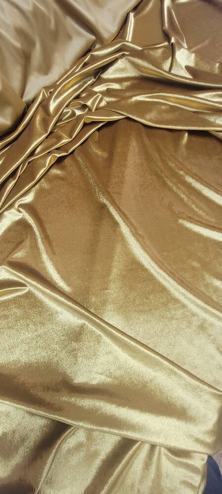 Stretch velvet is 4 way stretch smooth polyester fabric with | Etsy