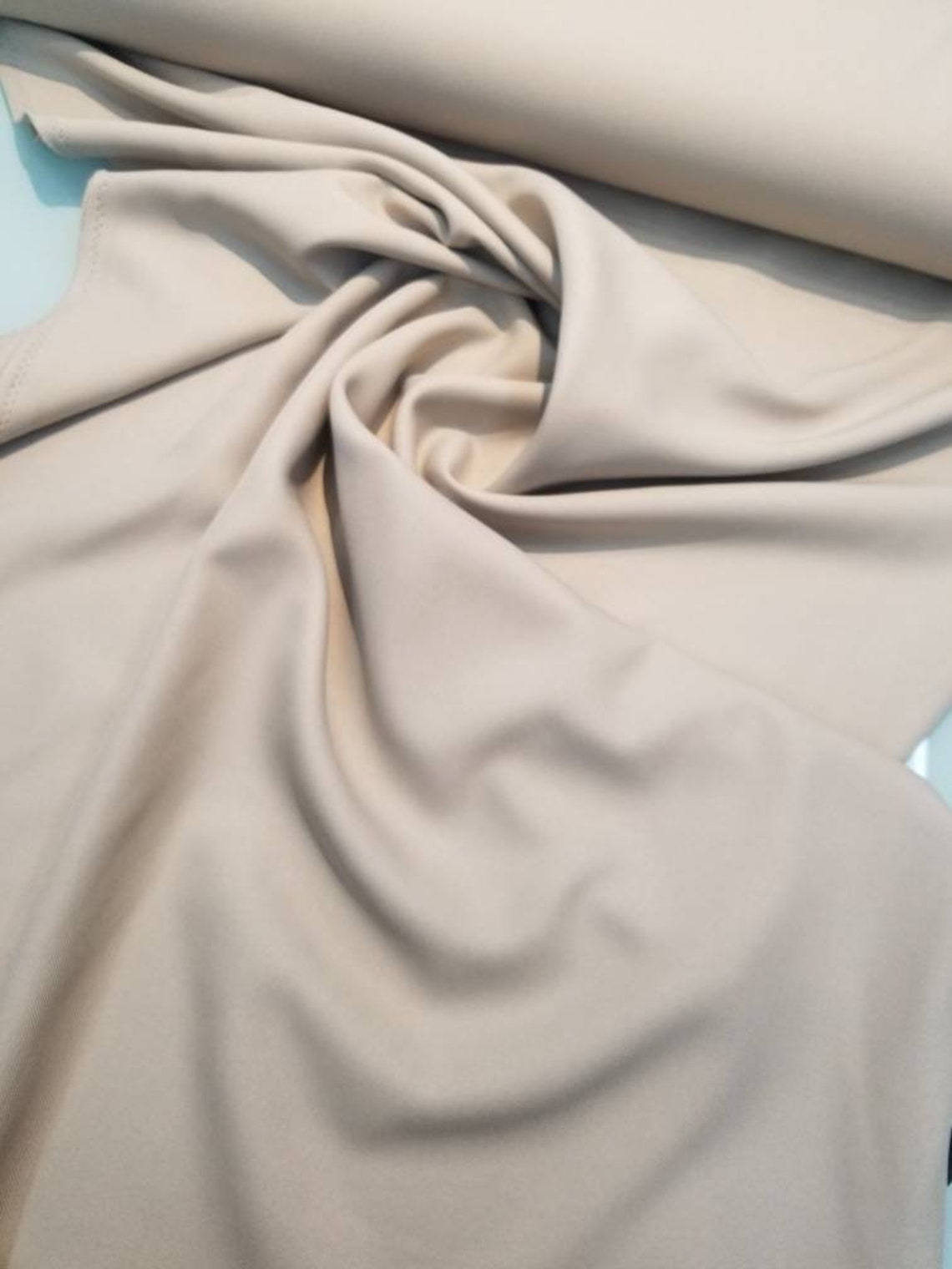 Beige Color and 10 More Colors Gaberdine Fabric Usable for - Etsy