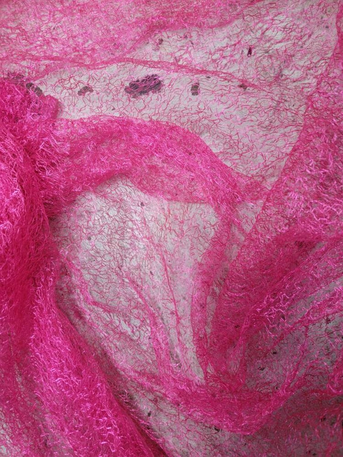 Bubble Pink Color Spangle Netting Soft Tulle Fabric Usable for - Etsy