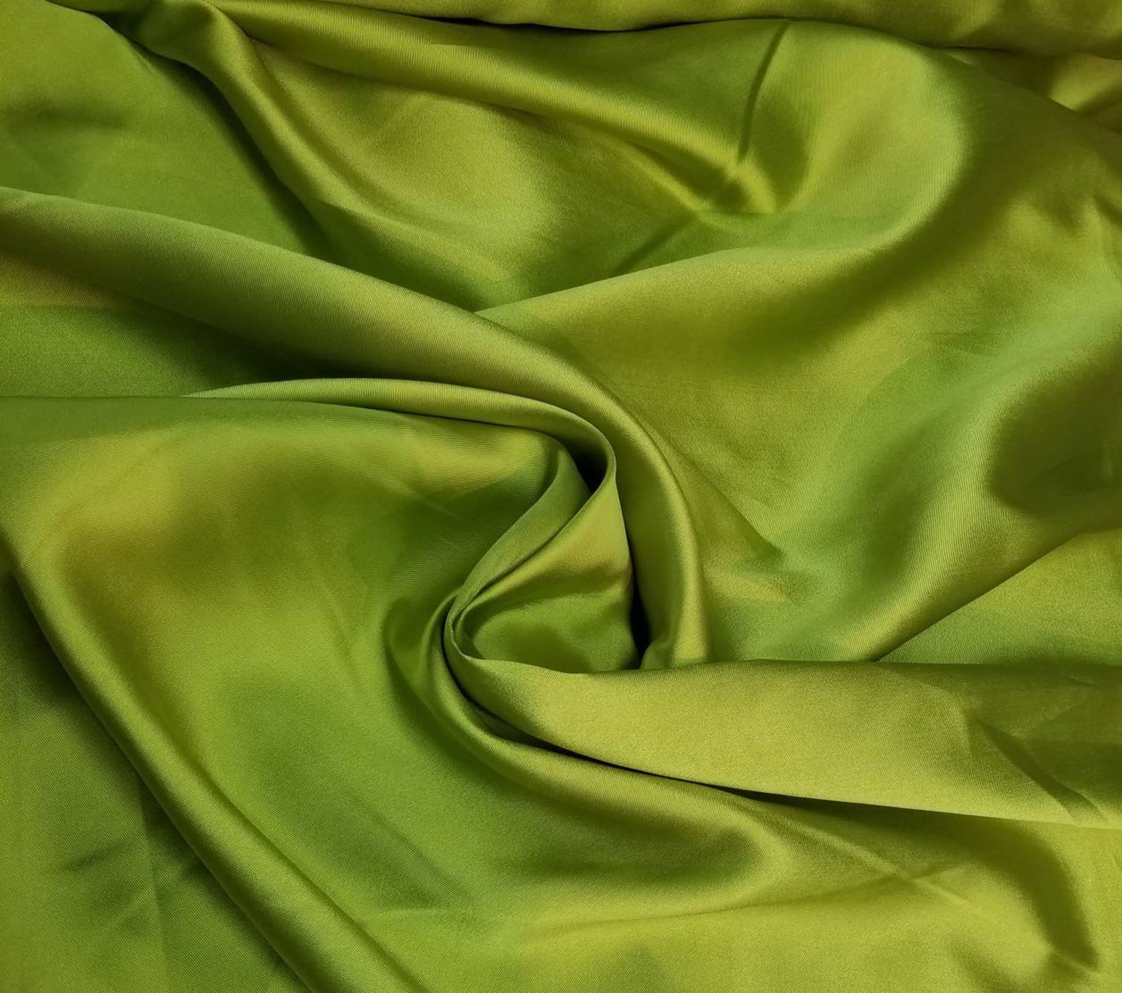 Chartreuse Color Mikado Zibelline Fabric Chartreuse refers to the ...