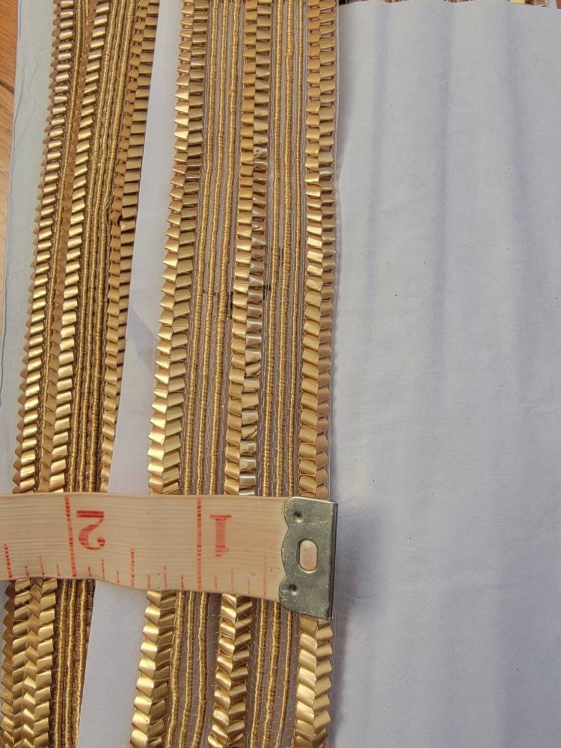 Gold Trim 1.5 Inches Wide Usable for Edges Finishing - Etsy