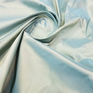 100% Silk Taffeta Sage Green Color is a Crisper, Finely Woven, Medium ...