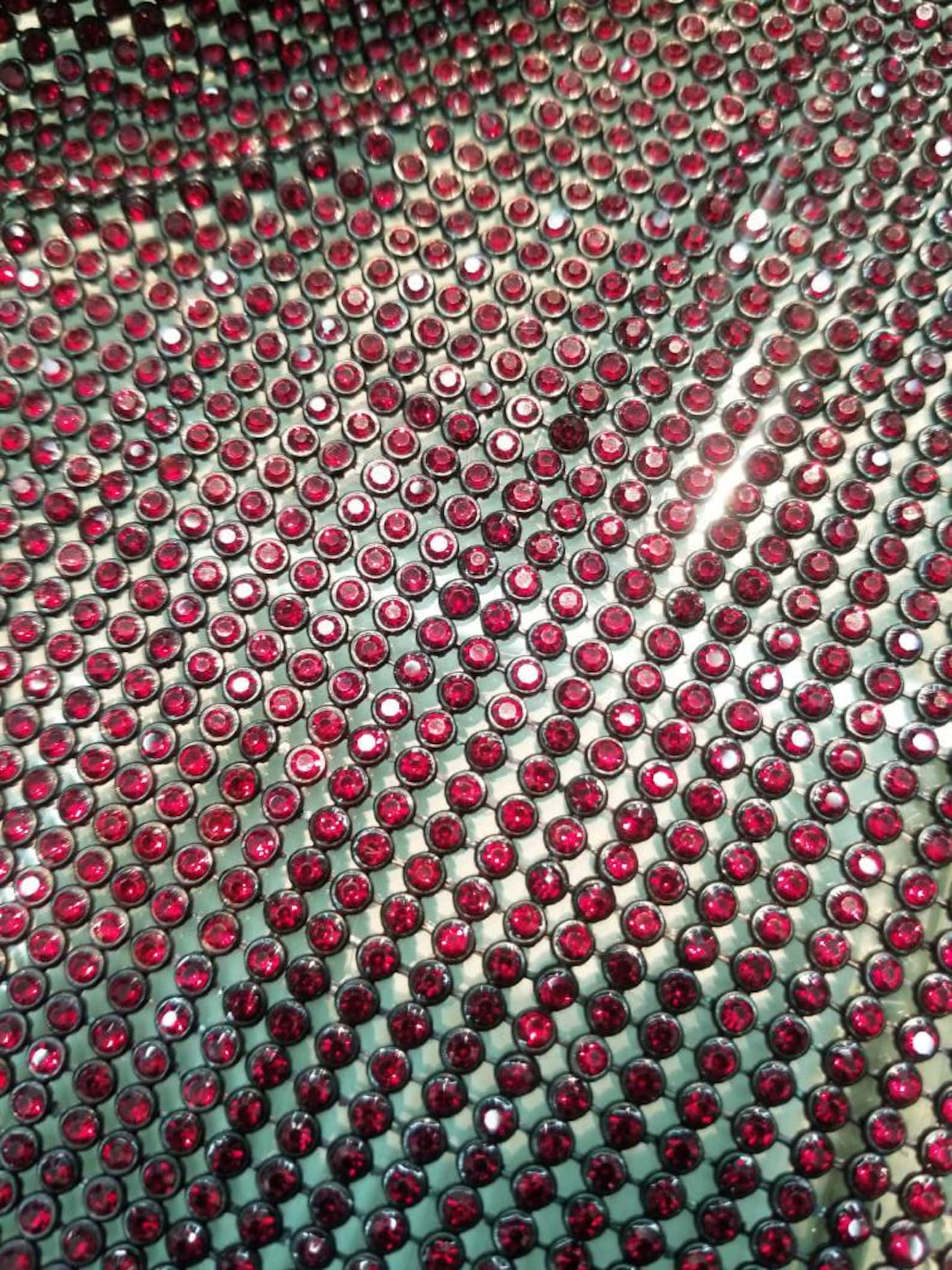 Rhinestone Sheets Rhinestones Fabric Rhinestones Mesh. Full | Etsy