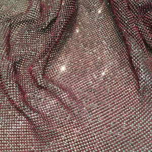 Rhinestone Sheets, Rhinestones Fabric, Rhinestones Mesh. Full Sheet ...