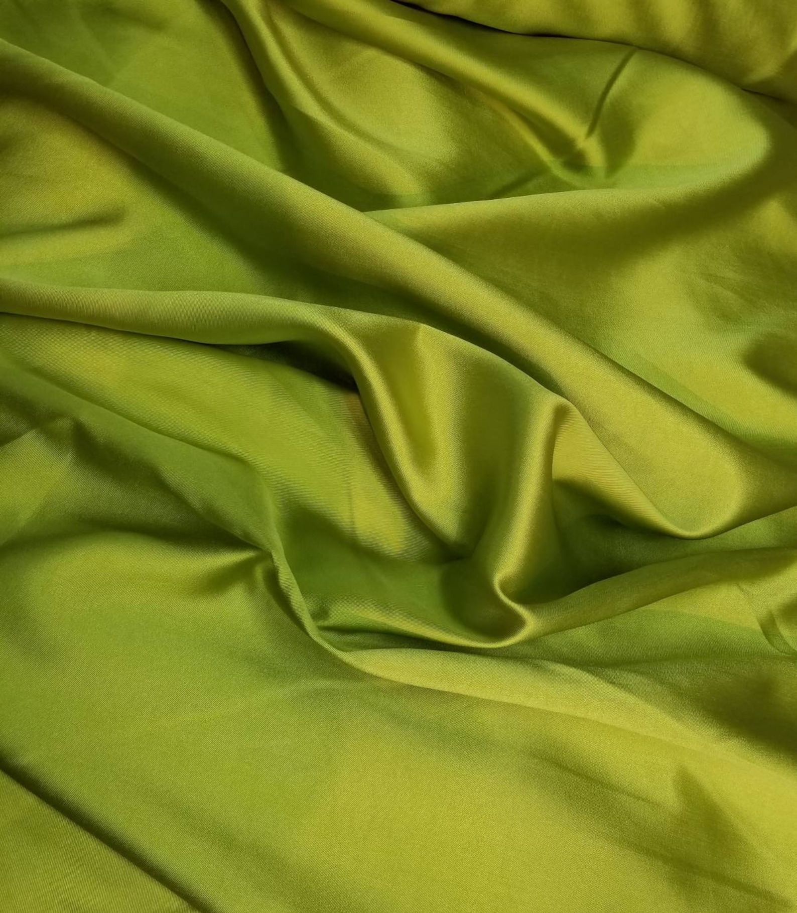 Chartreuse Color Mikado Zibelline Fabric Chartreuserefers to - Etsy
