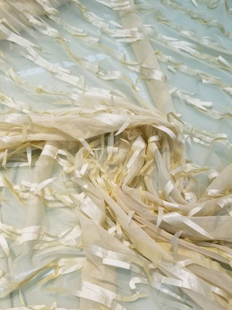 Super Fine Soft Ruffle Design Mesh/tulle Fabric. 60 Wide | Etsy