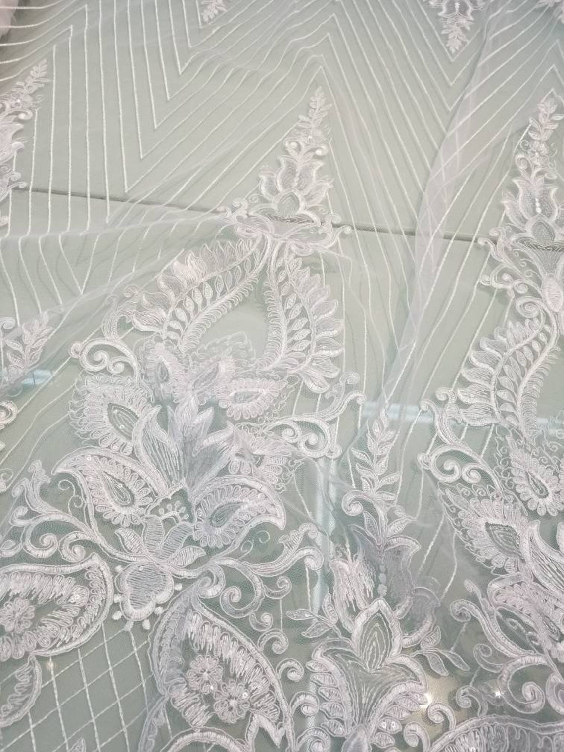 White Color Cording My Lady Chantelle French Lace Designed for - Etsy