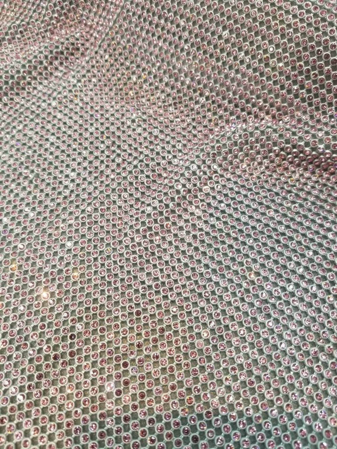 Rhinestone Sheets, Rhinestones Fabric, Rhinestones Mesh. Full Sheet ...