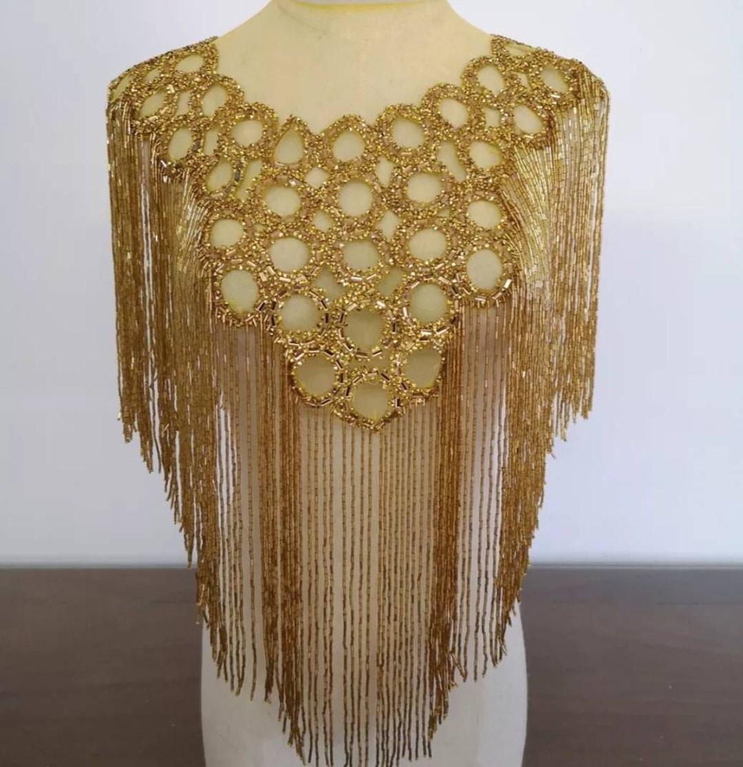 Hand Beaded With Rhinestones. This Gorgeous Panel With Rhinestones ...