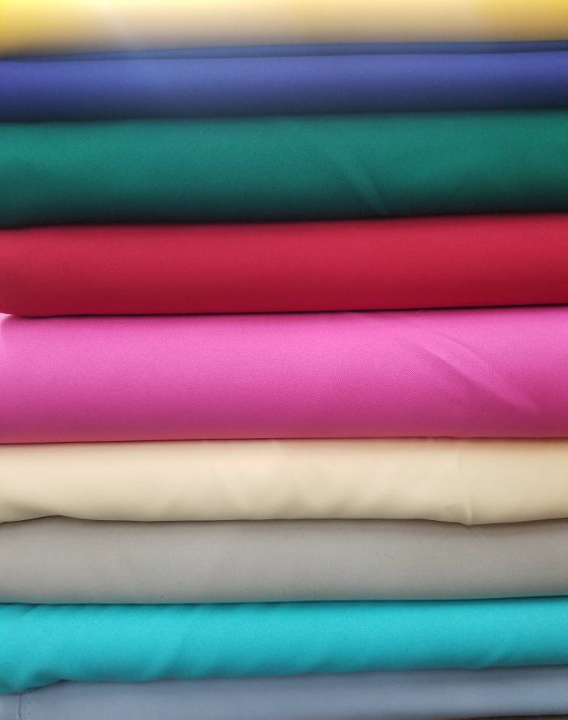 Bubble Pink Color & 10 More Colors Twill Gaberdine Fabric Used - Etsy