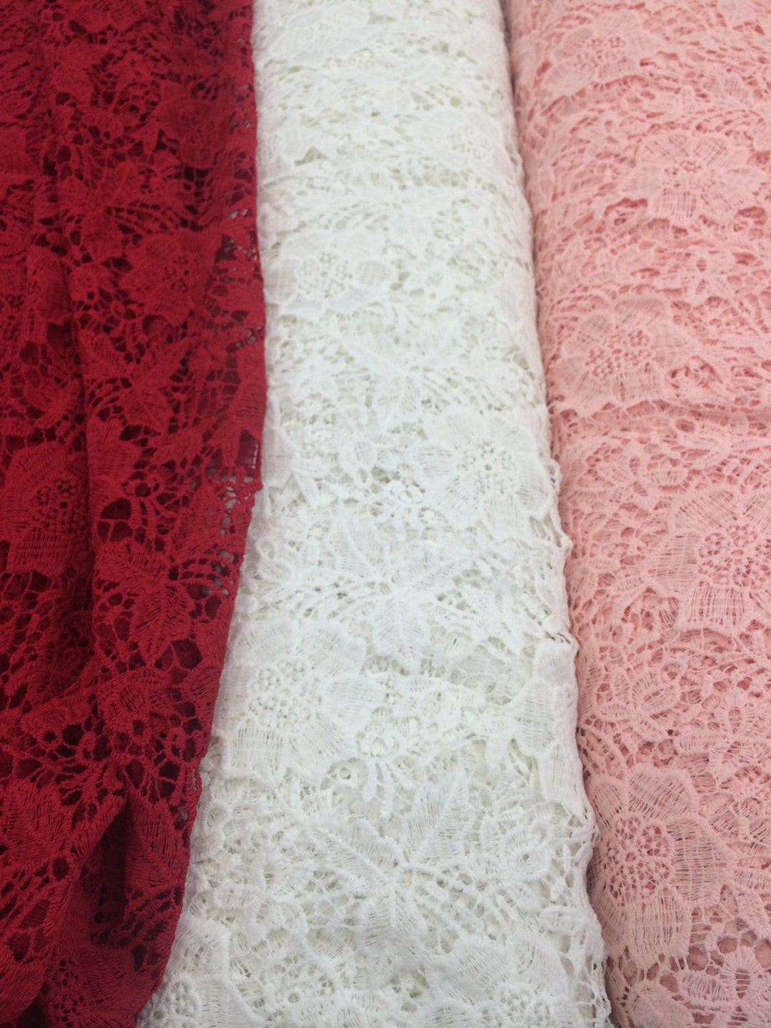 Embroidered Lace Fabric for Wedding Lace Bridal Elegant Dress French ...