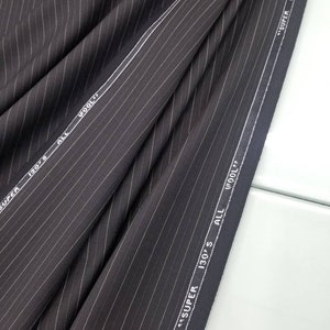 Super 130s Wool Suitings Fabric Used for Luxurious Business Upscale ...