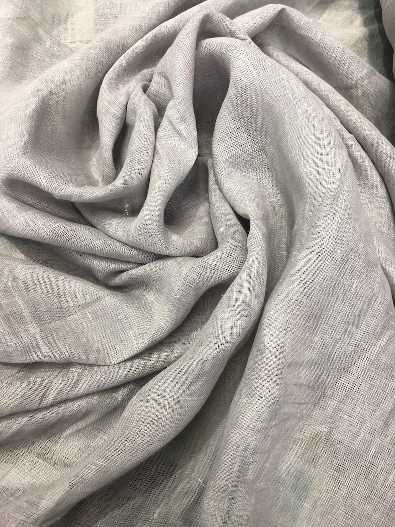 Light Grey Linen - Etsy