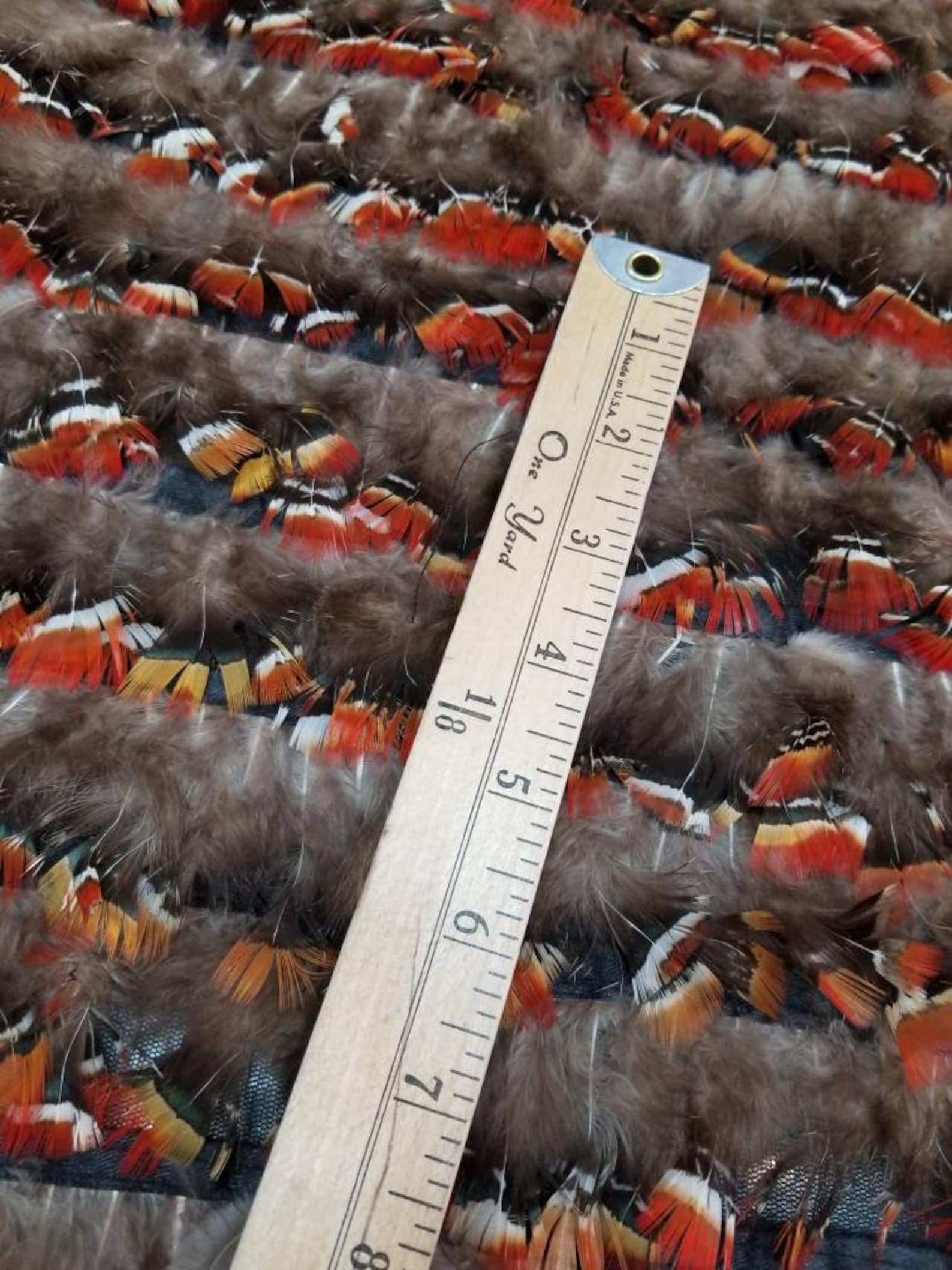 High Quality Beautiful Natural Feather Pheasant Feathers Fabric. Usable ...