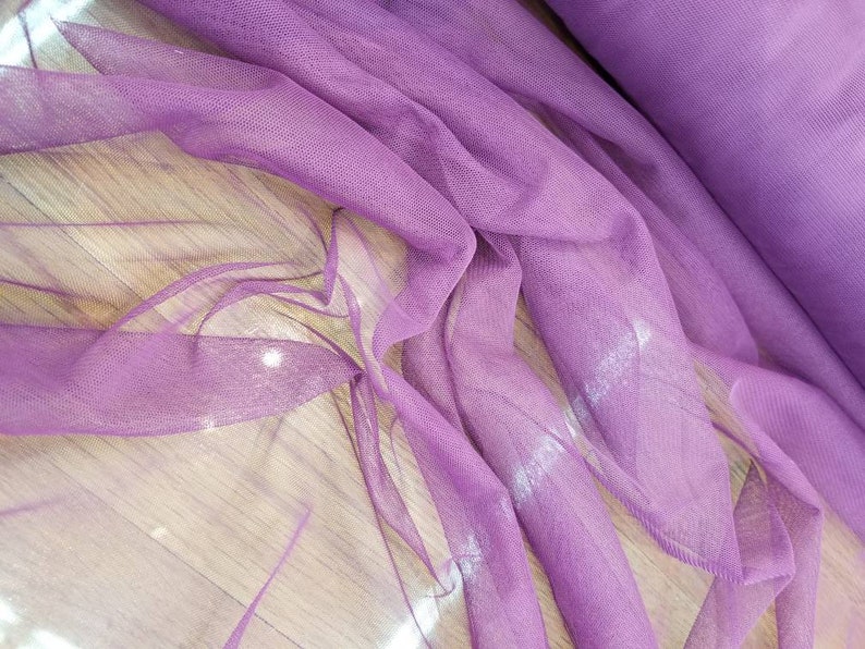 Super Fine Soft Purple Color Tulle/mesh 60 Wide Sold by | Etsy