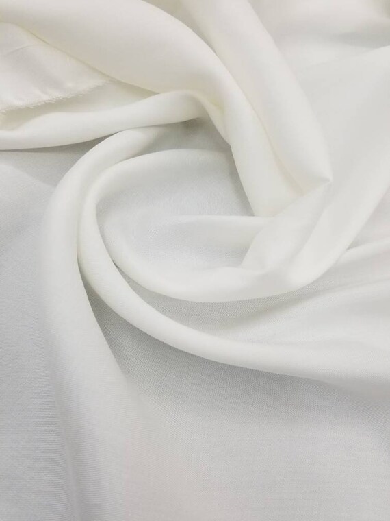Off White Soft and Drapey Poly Linen Medium Weight Usable for - Etsy