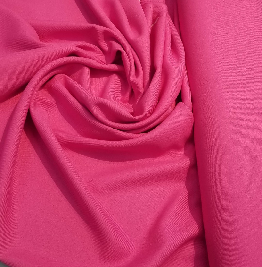 Bubble Pink Color & 10 More Colors Twill Gaberdine Fabric Used for ...