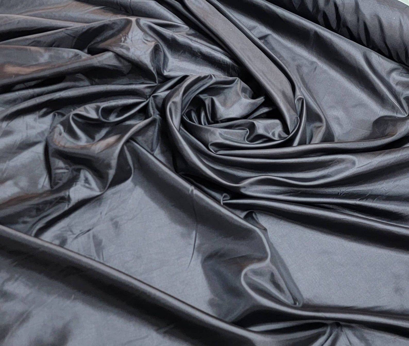 Black Color Polyester Lining Fabric is Soft Light Weightand - Etsy