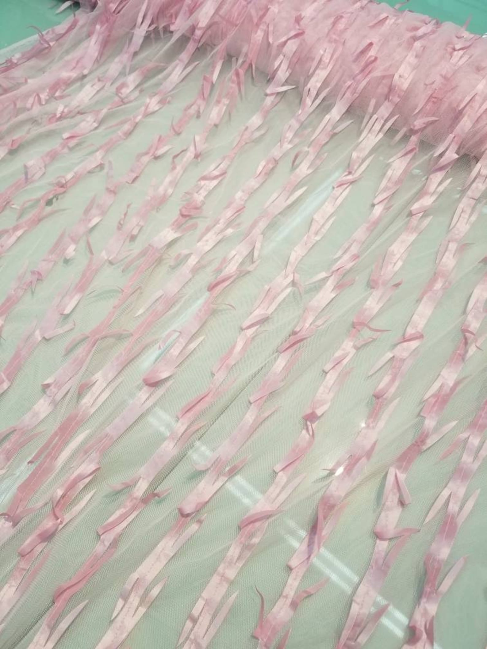 Super Fine Soft Ruffle Design Mesh/tulle Fabric. 60 Wide | Etsy