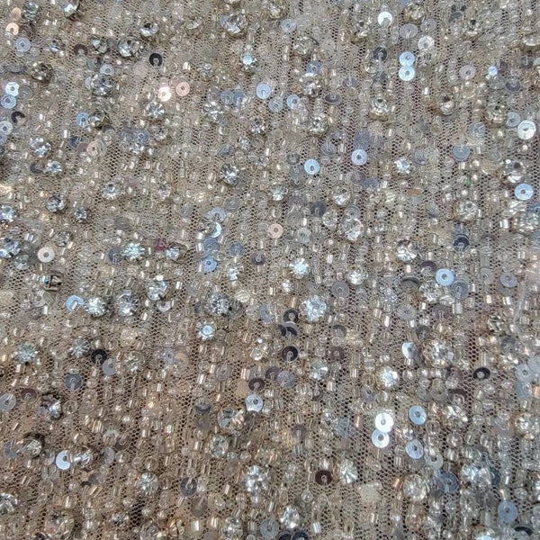 Beaded Fabric - Etsy