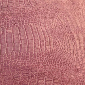 Alligator Print Heavy Poly Velvet Fabric 54 Inches Wide Usable for ...