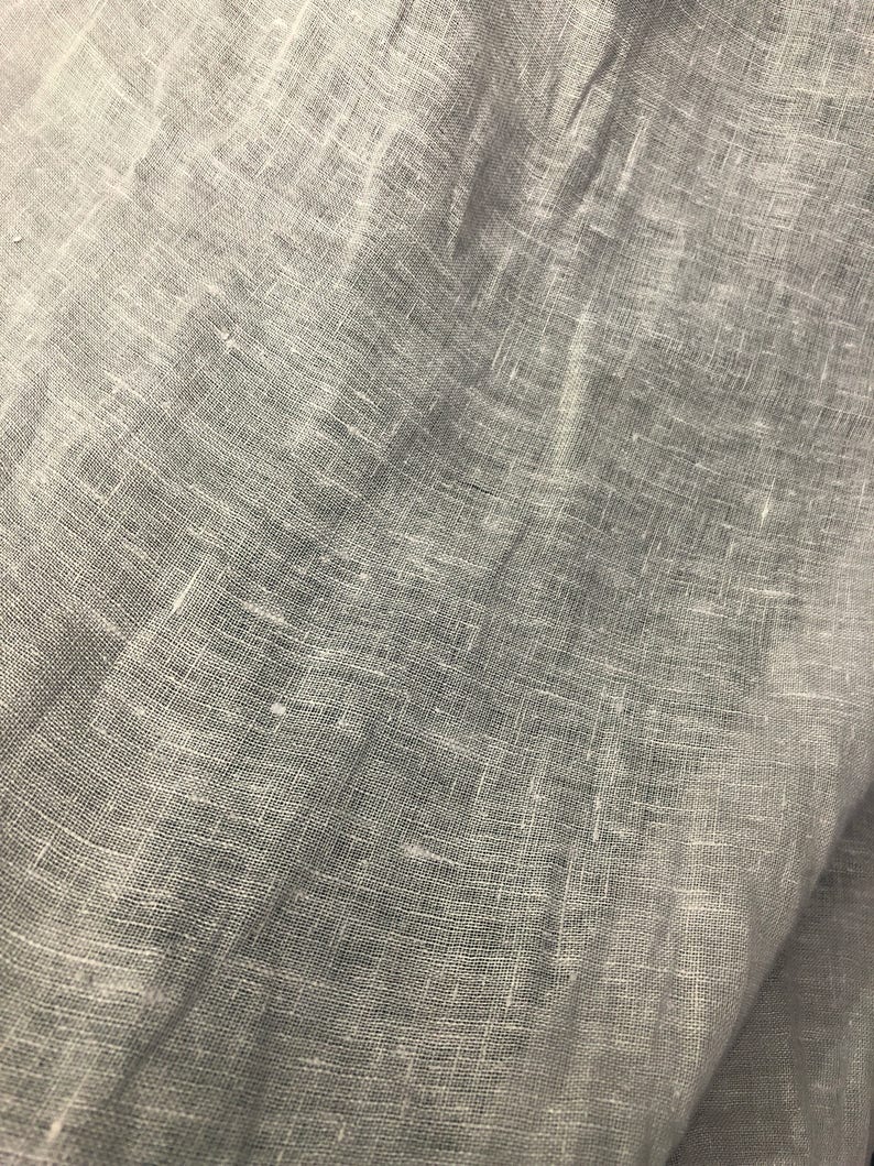 Light Grey Linen | Etsy